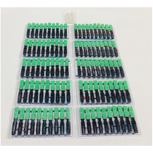 CONECTOR FAST RÁPIDO FIBRA ÓPTICA VERDE SC/APC - KIT 20UN | Shopee Brasil