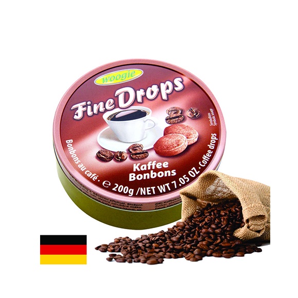 Balas Fine Drops Sabor Café Woogie 200g | Shopee Brasil