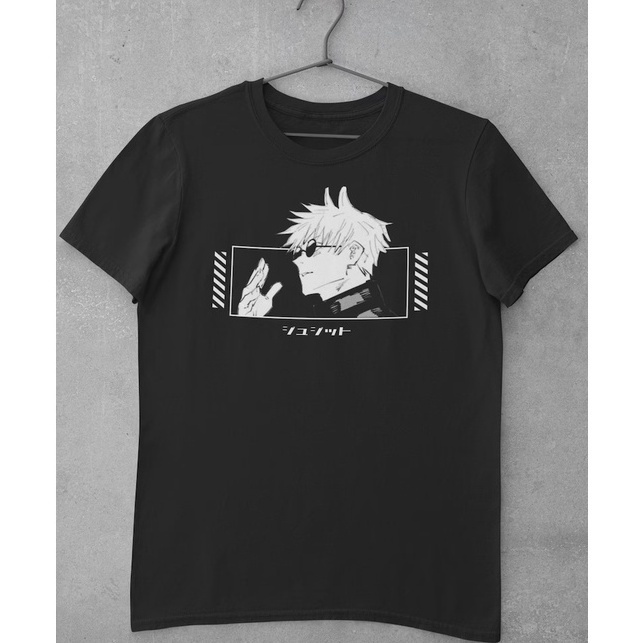 Camiseta Jujutsu Kaisen Satoru Gojo Blusa Unissex Mangá Anime -LESLY ...