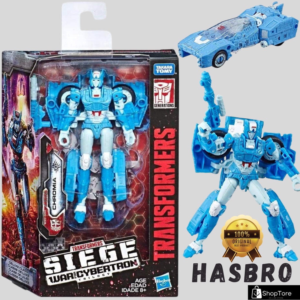 Transformers Generations Deluxe Chromia - Hasbro | Shopee Brasil