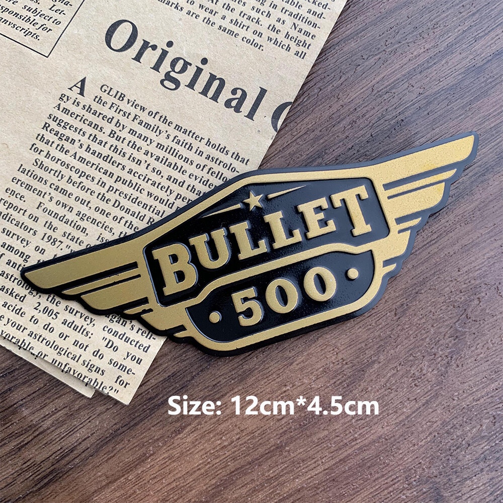 Autocolantes De Emblema De Motocicleta Royal Enfield Alumínio Decalques ...