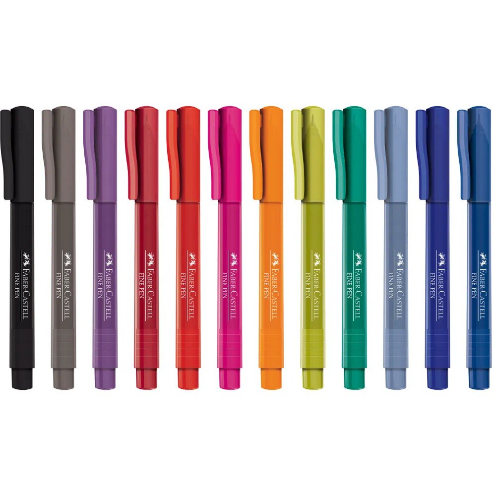 Caneta Fine Pen 0.4mm FABER-CASTELL | Shopee Brasil