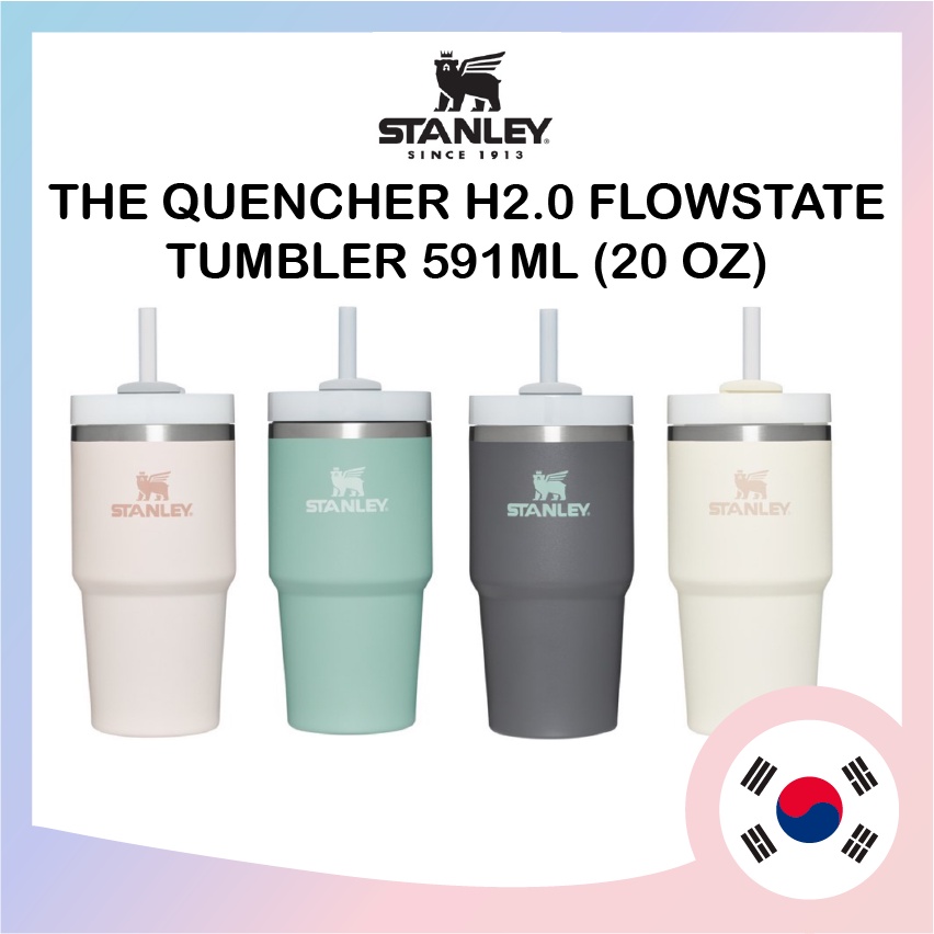 [Stanley] ⭐️ THE QUENCHER H2.0 Fluxstatetm Tampador 591ML (20 OZ) | Shopee Brasil