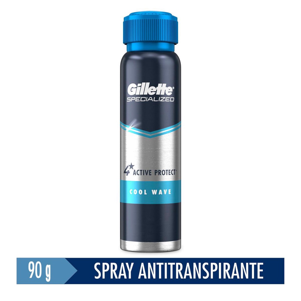 Desodorante Antitranspirante Aerosol Gillette Cool Wave 150ml | Shopee ...