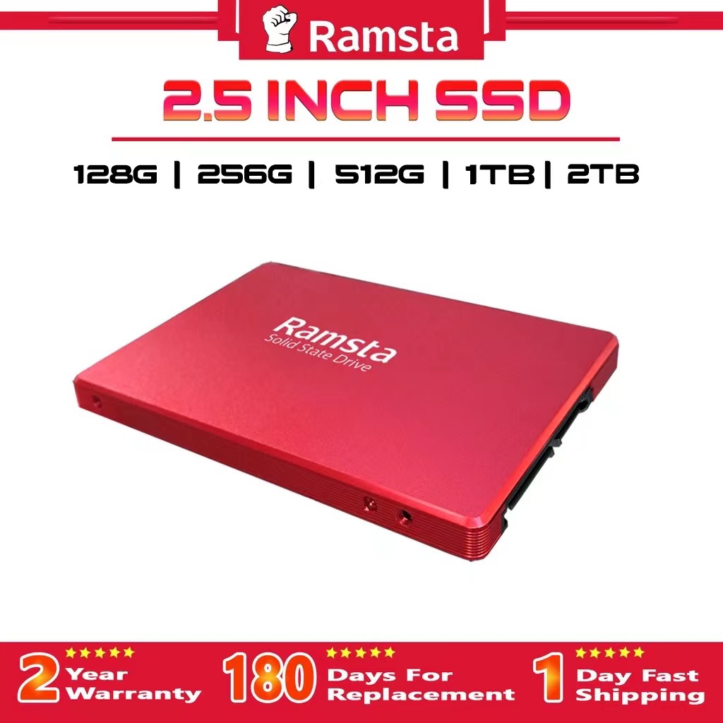 Ramsta S800 2,5 " SSD 128GB 256GB 512GB 1TB 2TB SATA 3 Unidade De ...