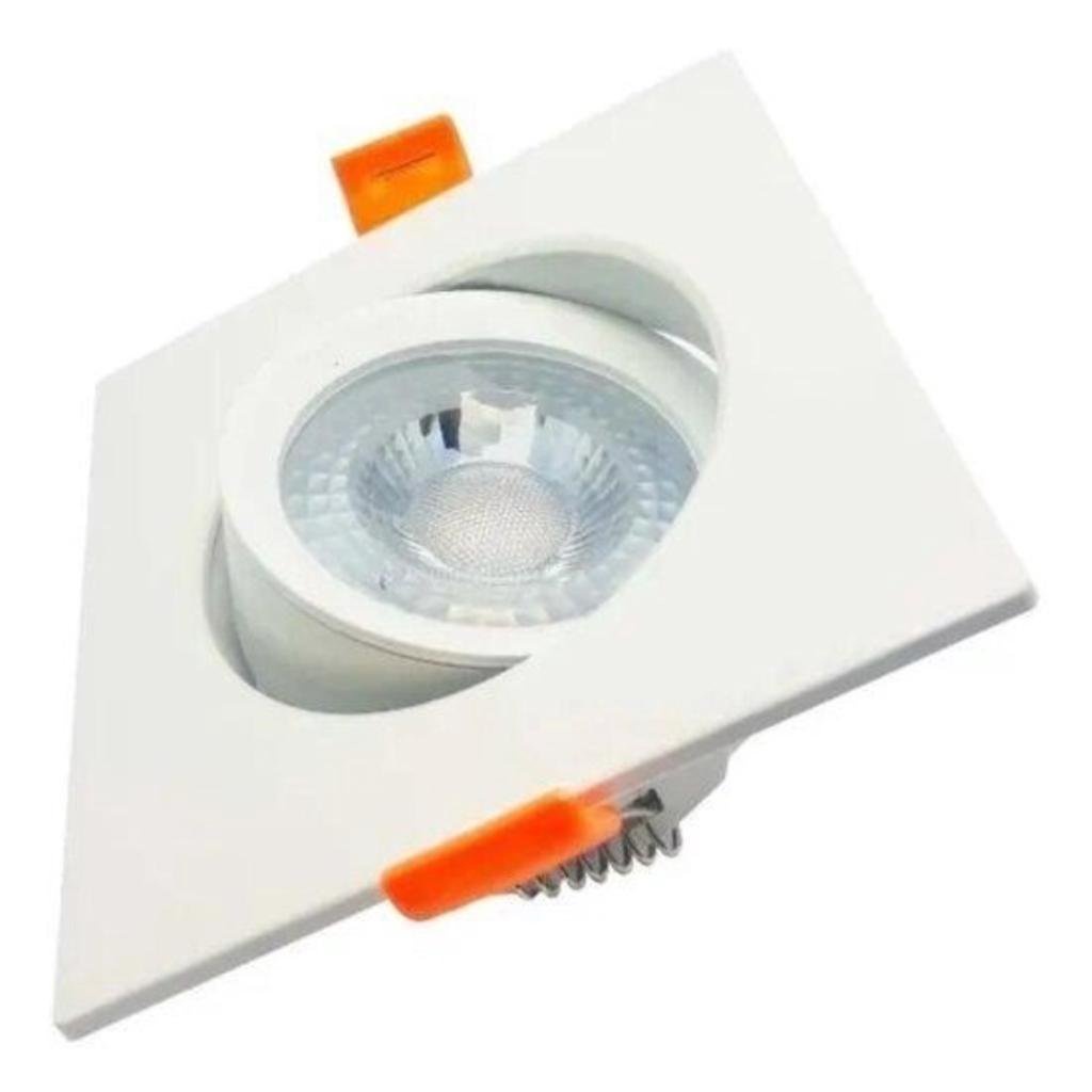 Spot de Embutir Easy Led Quadrado 5w | Shopee Brasil