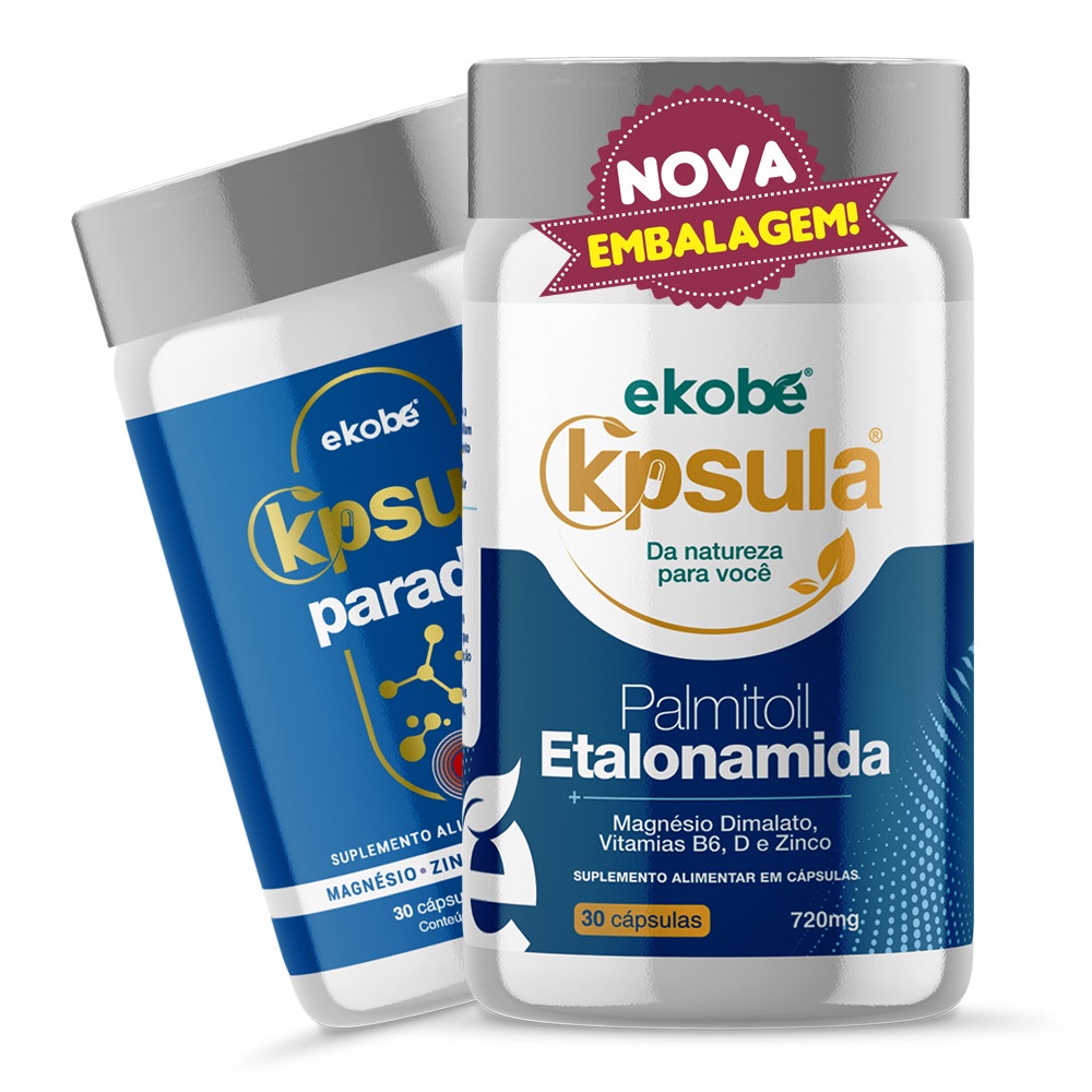 Palmitoil Etanolamida 30 Cápsulas Ekobé | Shopee Brasil