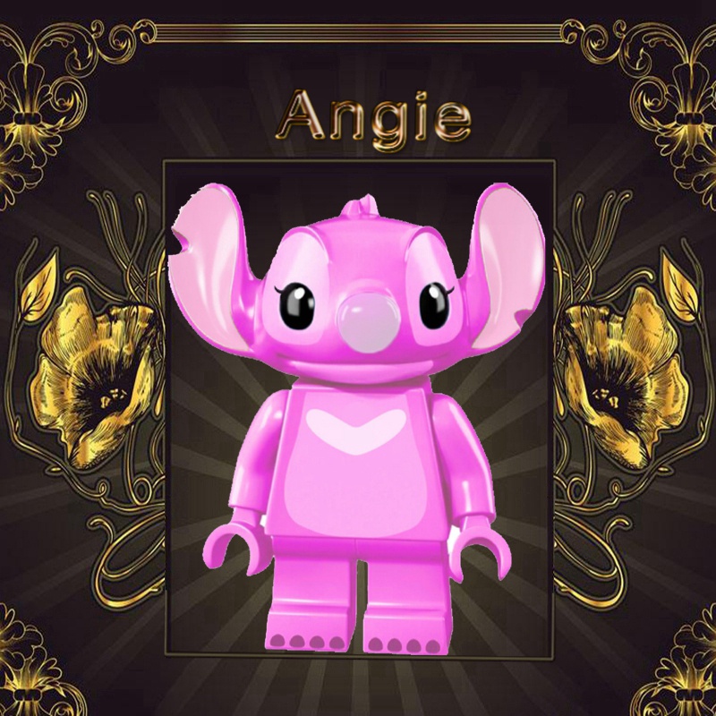 Stitch Angie Anime Aniversário Brinquedos Educativos Para Crianças ...