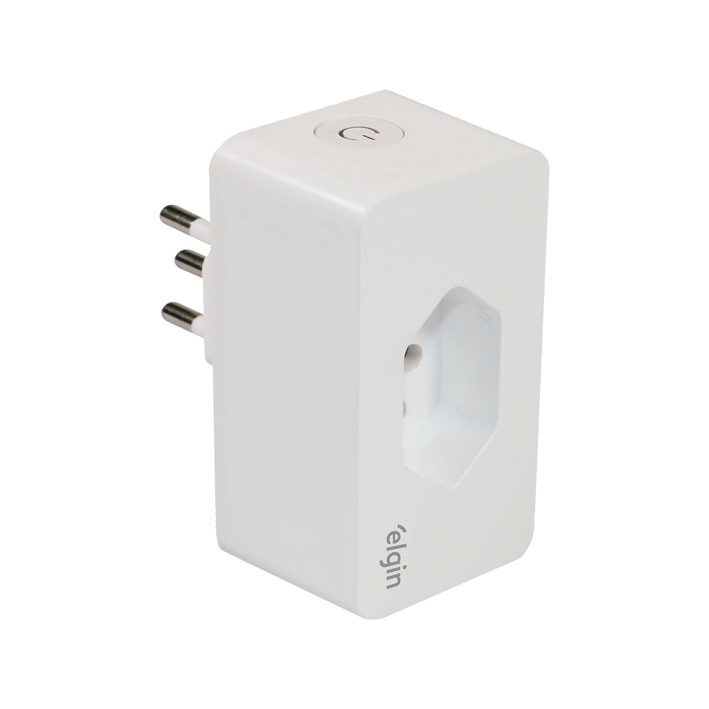 Plugue de Tomada Inteligente Smart Elgin | Shopee Brasil