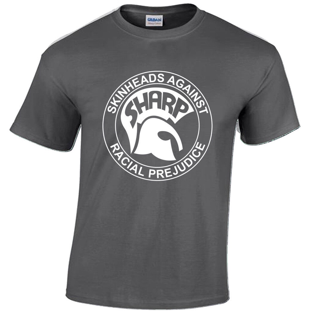 Camiseta SHARP Skinhead S-5XL Anti-Racismo Homem | Shopee Brasil