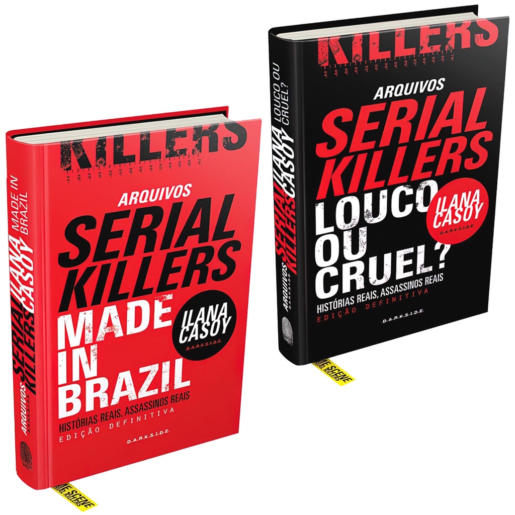 Kit Arquivos Serial Killers - Louco ou Cruel? + Made in Brazil ...