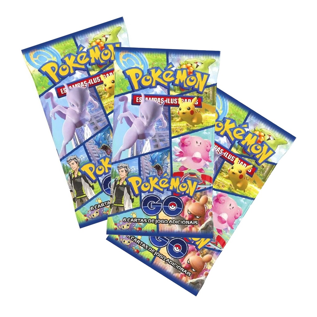 Blister Triplo Pokémon Go Bulbasaur 19 Cartas Copag Shopee Brasil