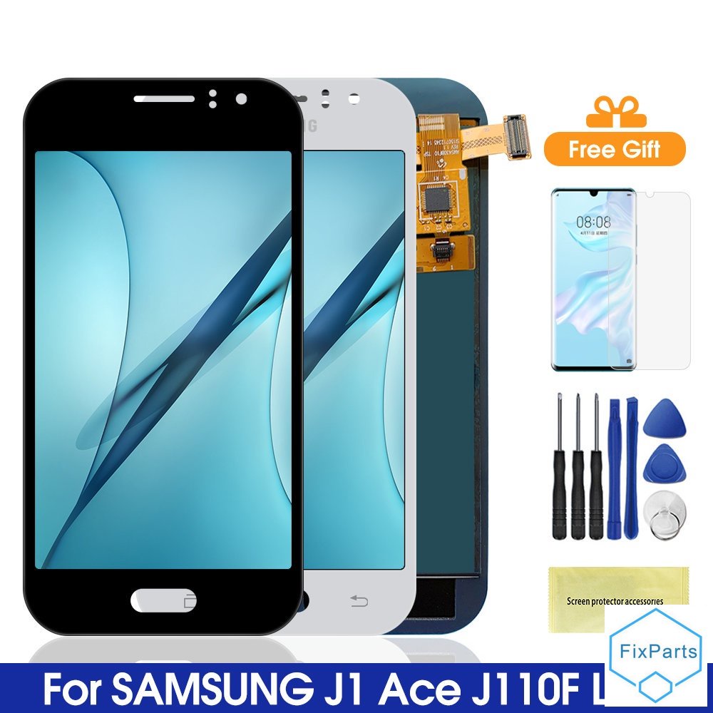 100 % Lcd J110 Testado Para Samsung Galaxy J1 Ace Montagem Do ...