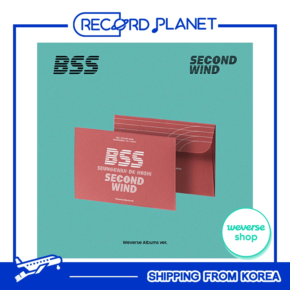 BSS(SEVENTEEN) - 'SECOND WIND' 1st Single Album Weverse Albums ver. | Shopee Brasil