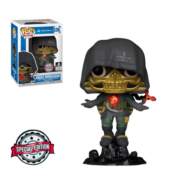 Funko Pop PlayStation Death Stranding Higgs Monaghan 636 Exclusivo ...