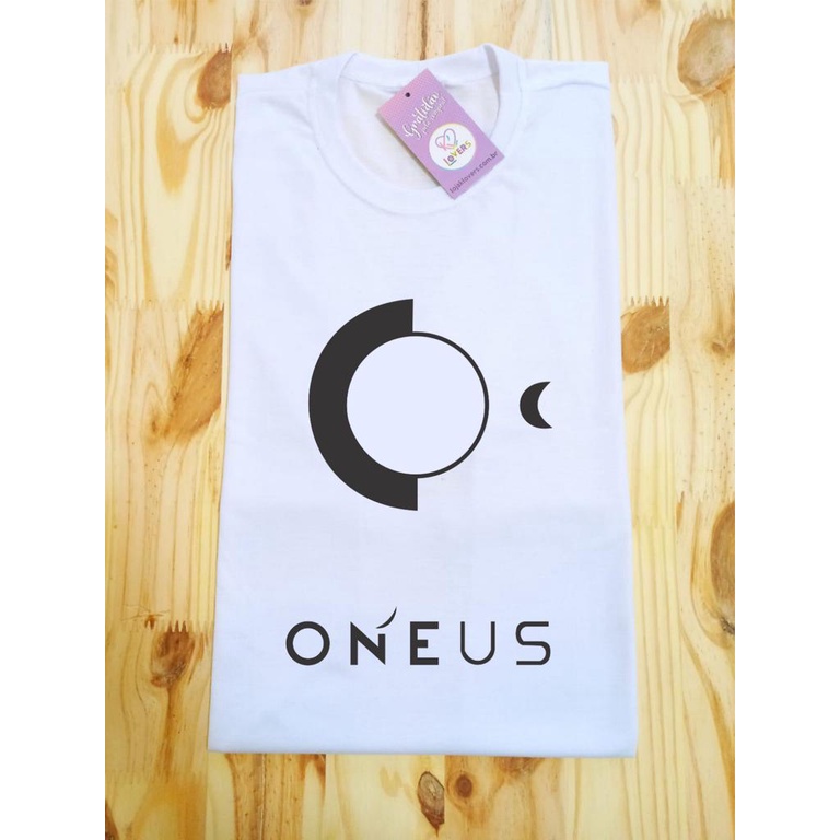 Camiseta Grupo Oneus - Kpop - Logo grande | Shopee Brasil
