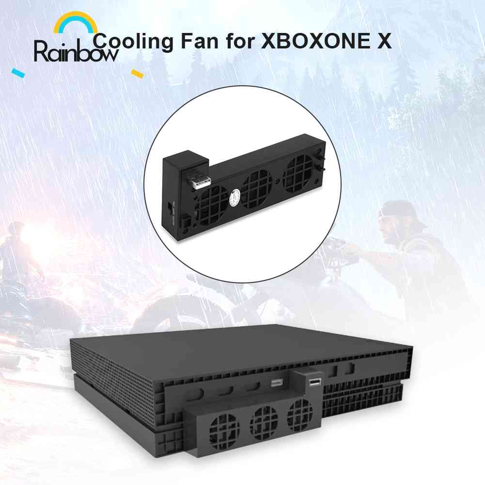 Ventilador De Resfriamento USB De Controle De Temperatura Para Xbox One ...
