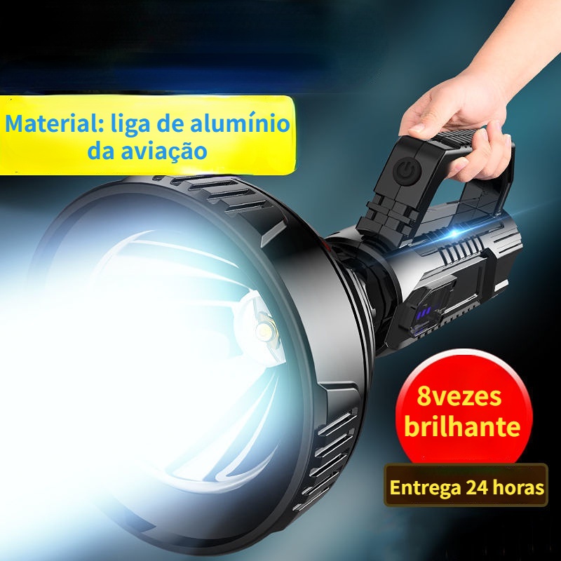 Lanterna Tática Profissional Luz Led Alta Luminosidade | Shopee Brasil