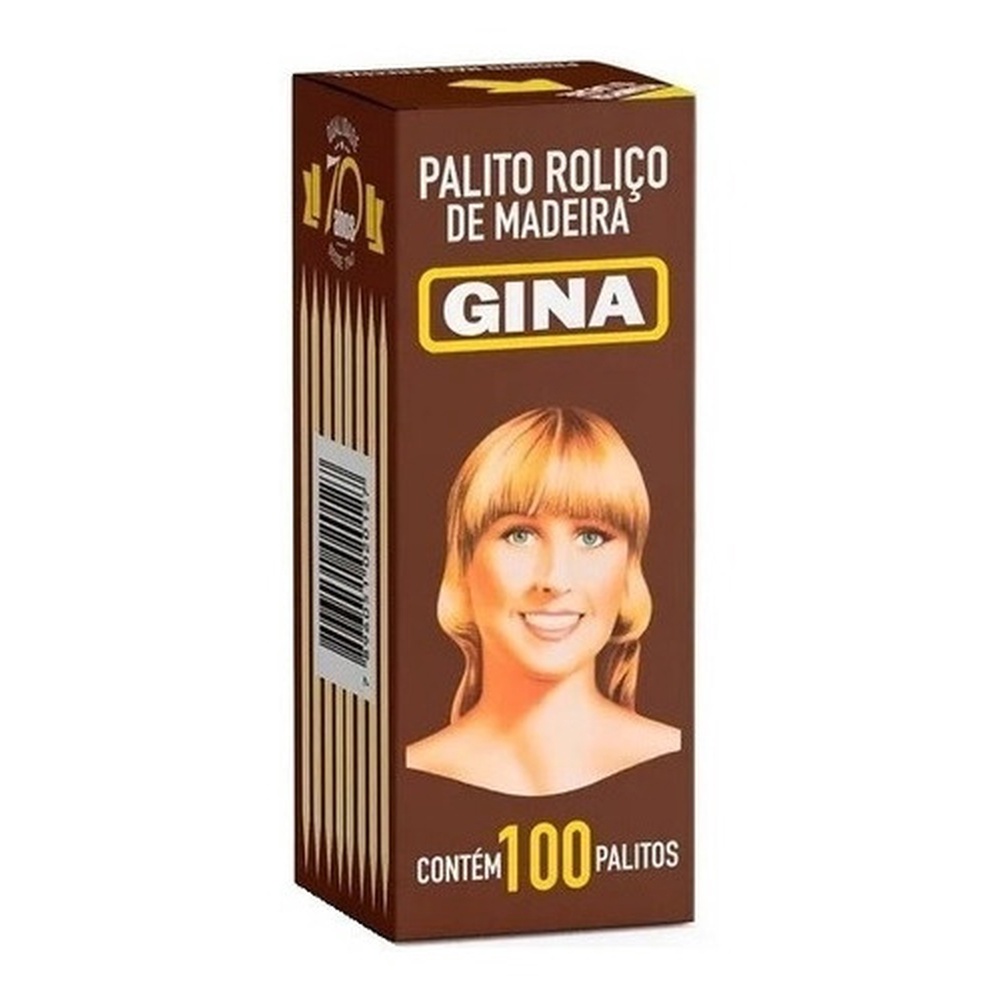 Palito De Dente Gina C/100 Unidades | Shopee Brasil