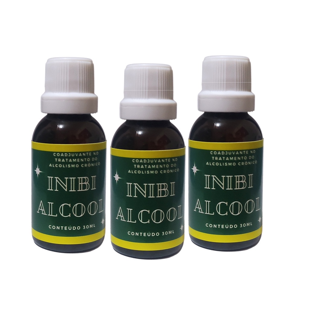 Anti Alcool - Inibi Alcool Pare de beber produto para repugnar a bebida ...