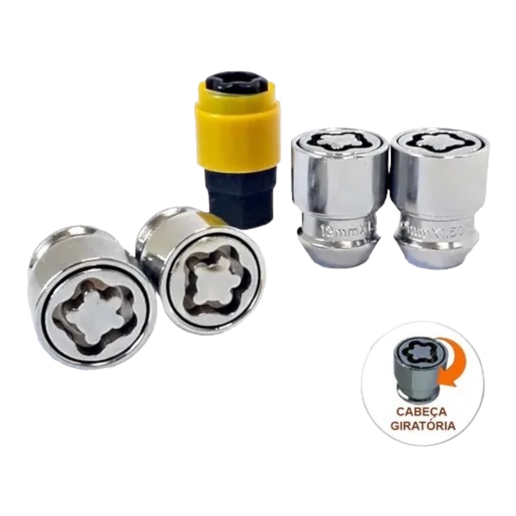 Trava Porca Parafuso Antifurto Rodas Cruze Captiva Tracker | Shopee Brasil