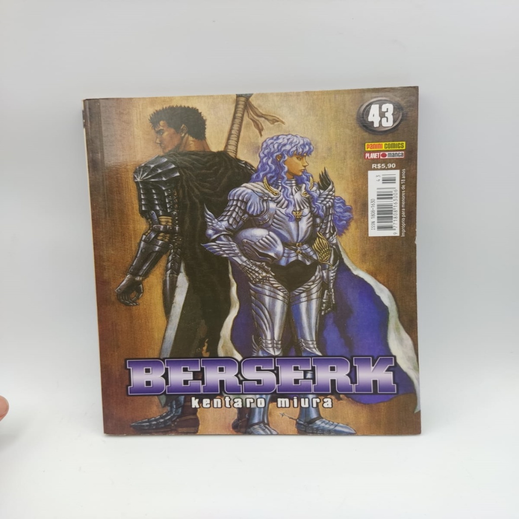 Berserk - Volume 43 autor Kentaro Miura | Shopee Brasil
