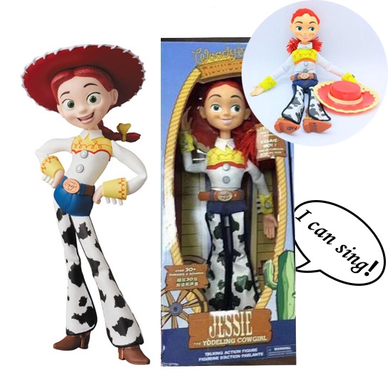 Toy Story 4 Jessie Cowgirl Jodrin Brinquedo Falante Shopee Brasil