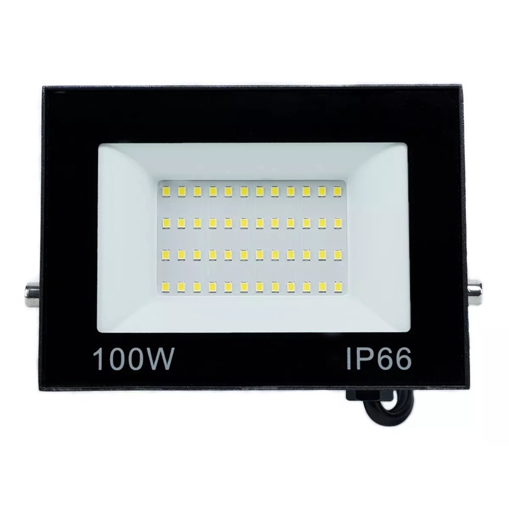 Refletor Led Smd 100w Holofote Bivolt Ip66-6500K Branco Frio | Shopee Brasil