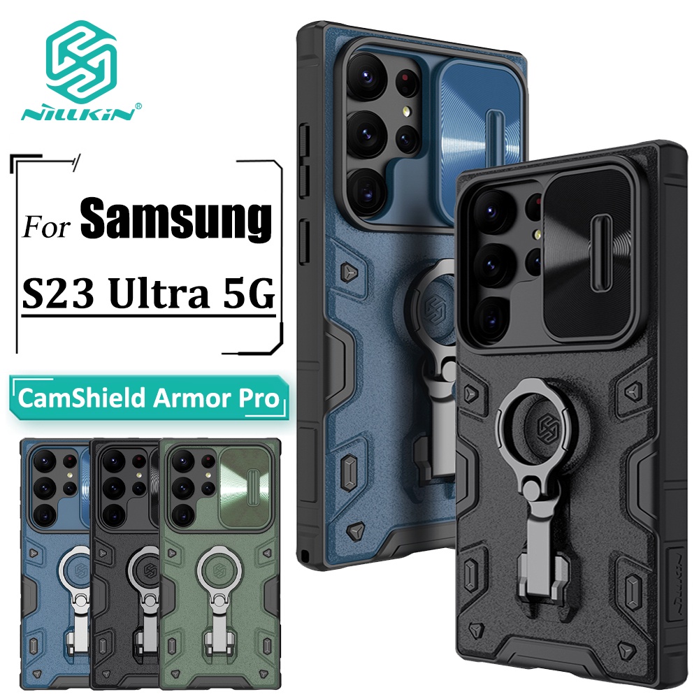 Capa Nillkin Camshield Armor Pro Samsung Galaxy S23 Ultra Phone Porta