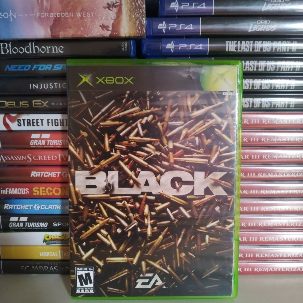 Jogo Black Original Xbox Clássico | Shopee Brasil