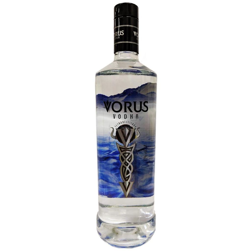 Vodka Vorus Tradicional 1L | Shopee Brasil