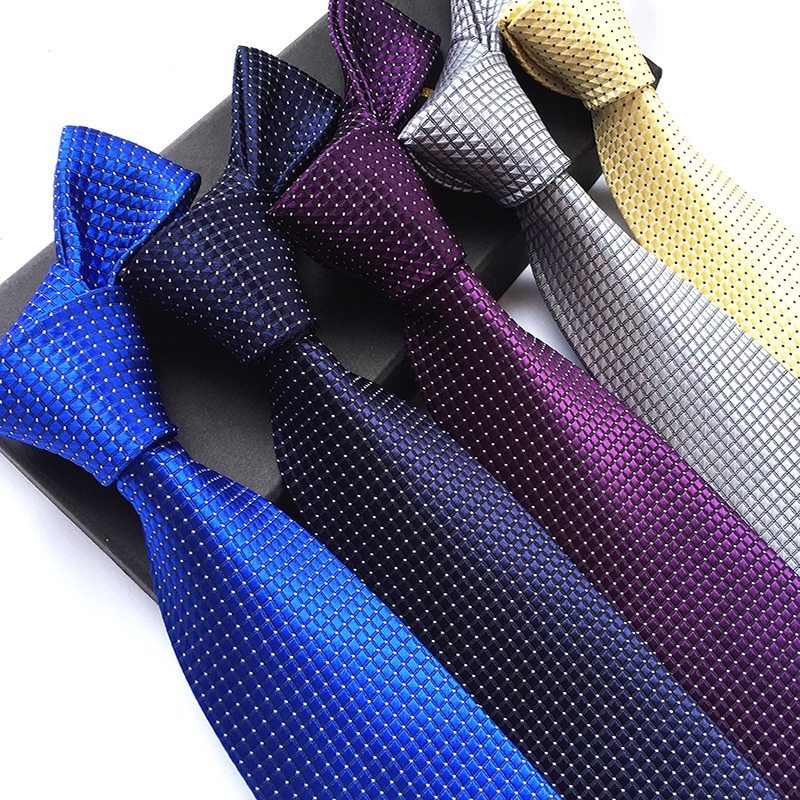 8cm New Skinny Mens Ties Luxury Man Solid Neckties Hombre 8cm Gravata Slim Tie Classic Business ...