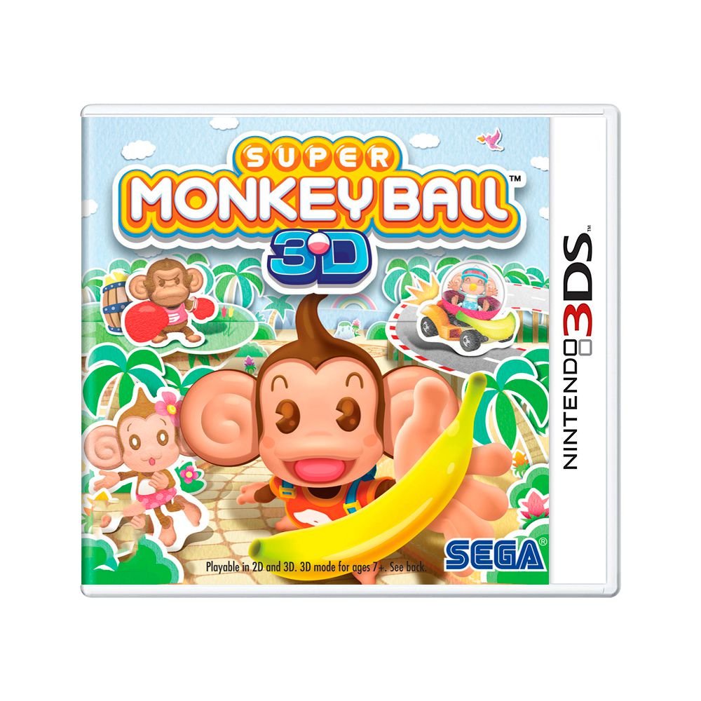 Jogo Super Monkey Ball 3D - 3DS | Shopee Brasil