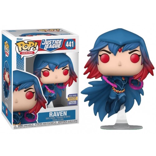 FUNKO POP! HEROES - DC COMICS - RAVEN #441 EXCLUSIVO | Shopee Brasil