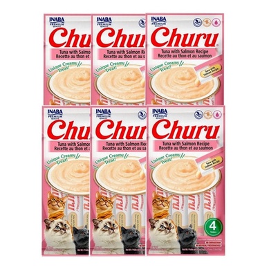 KIT 6X CHURU SNACK ATUM E SALMAO 56G | Shopee Brasil