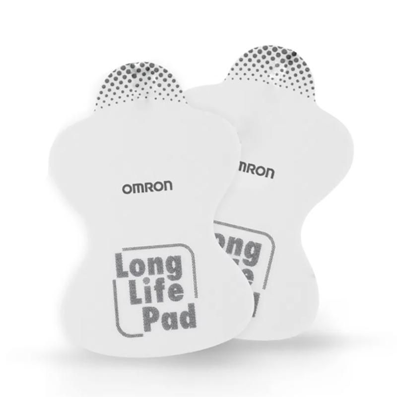 Par de Eletrodos Long Life Pad Omron HV-LLPAD-BR Refil para TENS HV-F013 e HV-F021 | Shopee Brasil