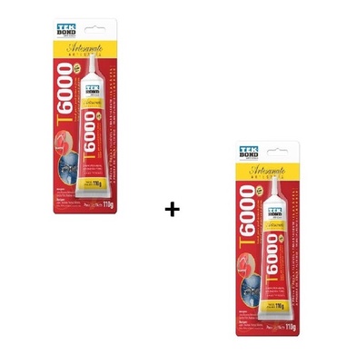 Cola Permanente T6000 Tekbond 110g Artesanato - 02 Unidades | Shopee Brasil