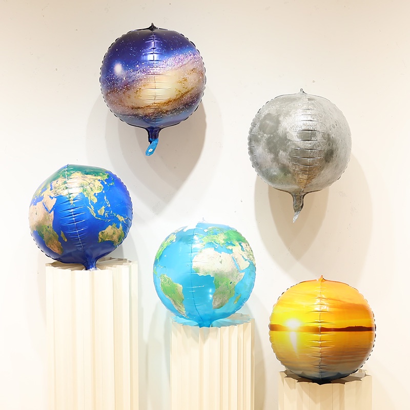 Balão Da Lua De 22 Polegadas 4D Decoração De Casamento De Aniversário ...