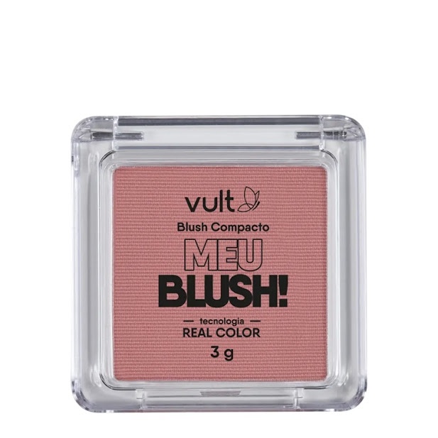 VULT BLUSH COMPACTO MALVA MATTE 3G | Shopee Brasil