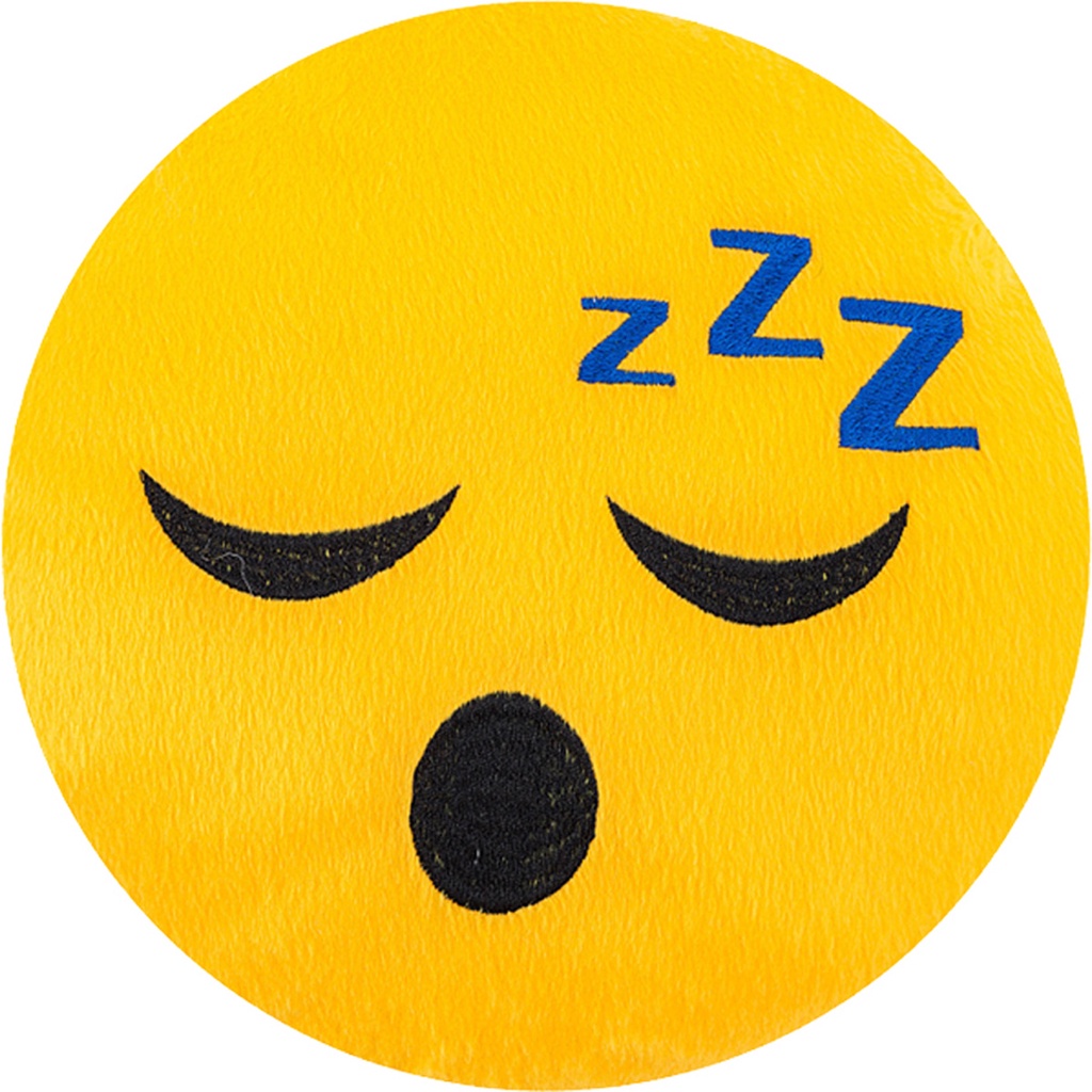 Almofada Pelúcia Bordada Emoji Emoticon 28X28 Modelo 0010 | Shopee Brasil