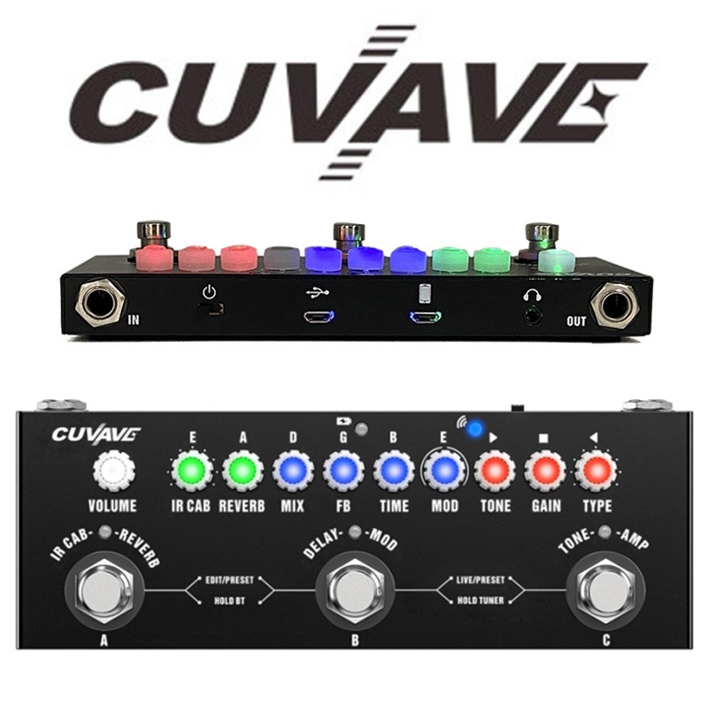 CUVAVE cube baby Multi-Efeitos pedal de guitarra Acessórios para ...