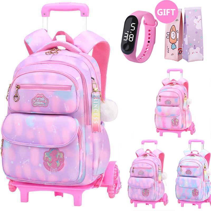 mochila de rodinha menina de rodinha kit mochila infantil feminina ...