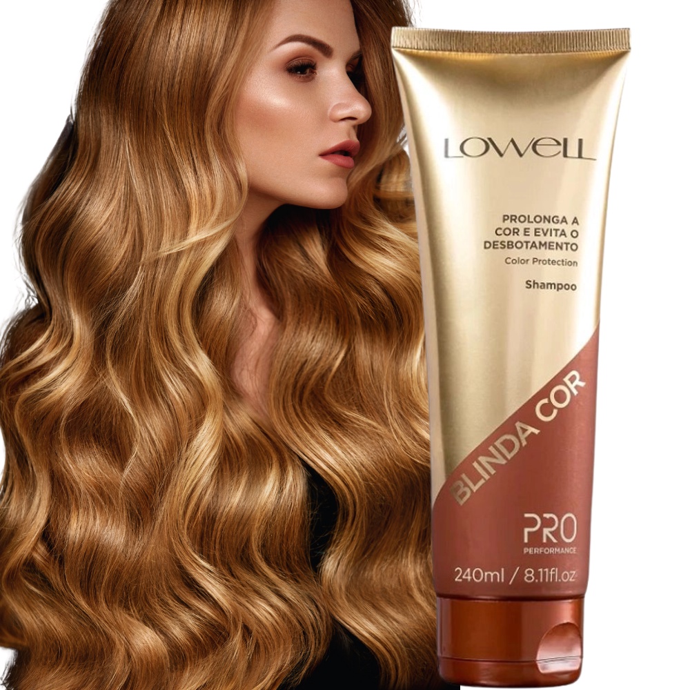 Shampoo Blinda Cor Pro Performace Lowell 240ml | Shopee Brasil