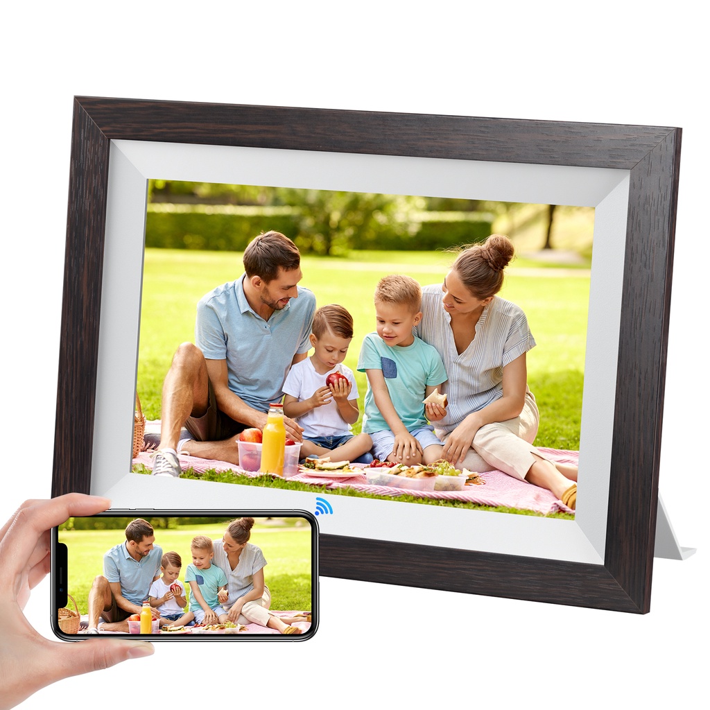 Kodak 10.1 Inch Moldura Digital WiFi Smart 1280x800 IPS LCD Touch ...