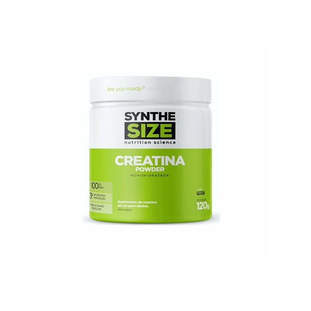 Creatina Powder 120g Pote - Synthesize Nutrition | Shopee Brasil