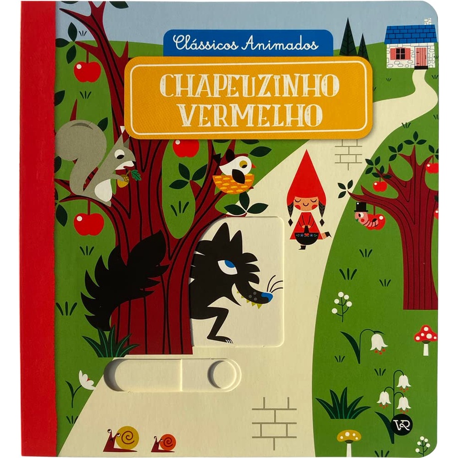 Livro - Clássicos Animados: Chapeuzinho Vermelho | Shopee Brasil