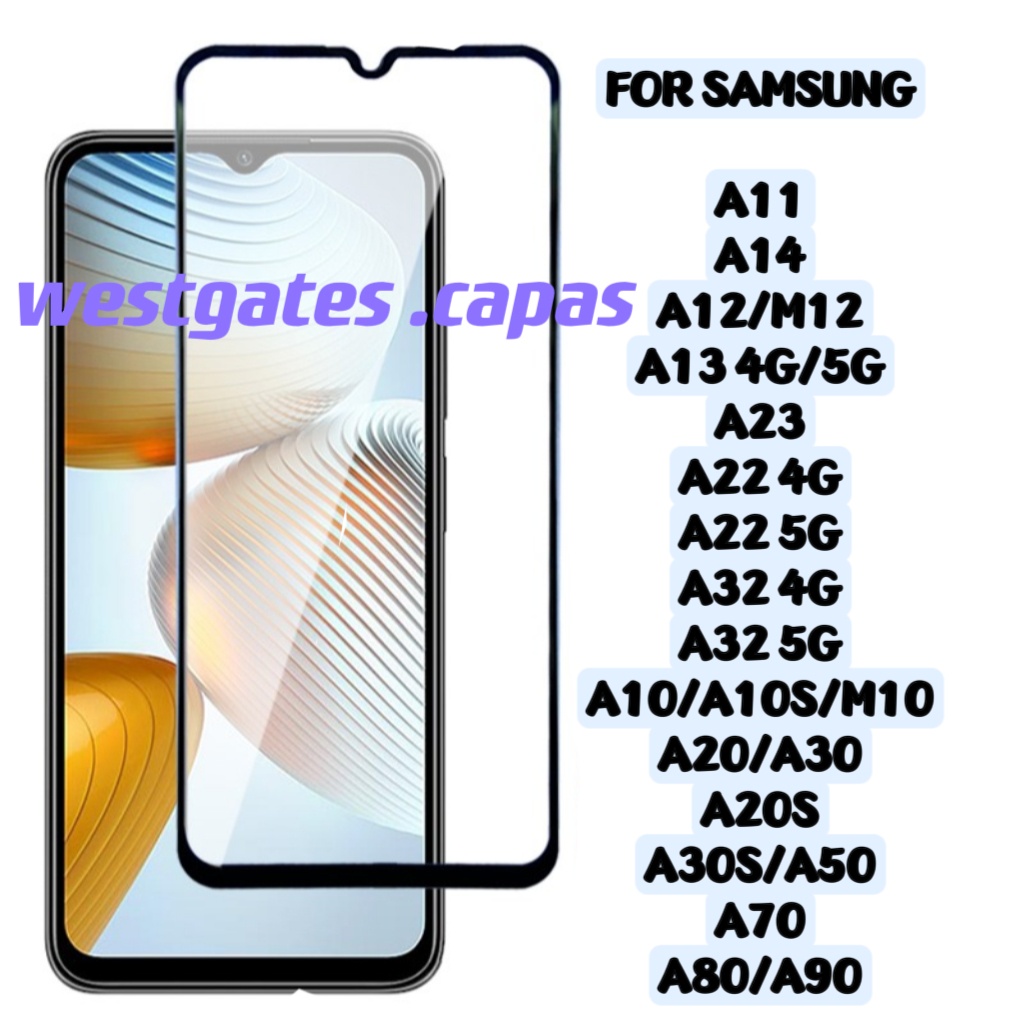 Pelicula 3D Vidro Compativel Samsung A11 A14 A12/M12 A13 4G/5G A23 A22 4G A22 5G A32 4G A32 5G ...