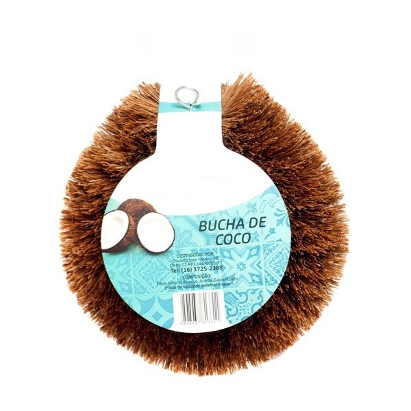 Bucha de Coco Tamanho G Com Fibra Natural Alta Qualidade Ideal Para ...