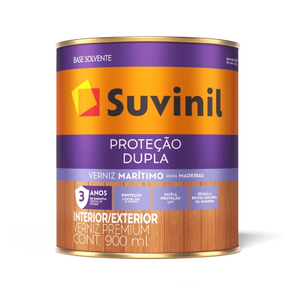 Verniz Marítimo Madeira Protegida Brilhante 3,6L - SUVINIL | Shopee Brasil