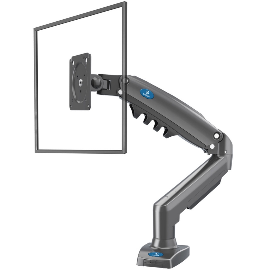 Suporte de Mesa para Monitor Tv Braço Articulado Amortecedor à Gás de ...